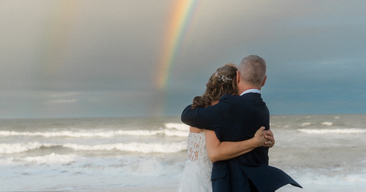 Double Rainbow Appears at Couple's Wedding After Both of Their Spouses Die
