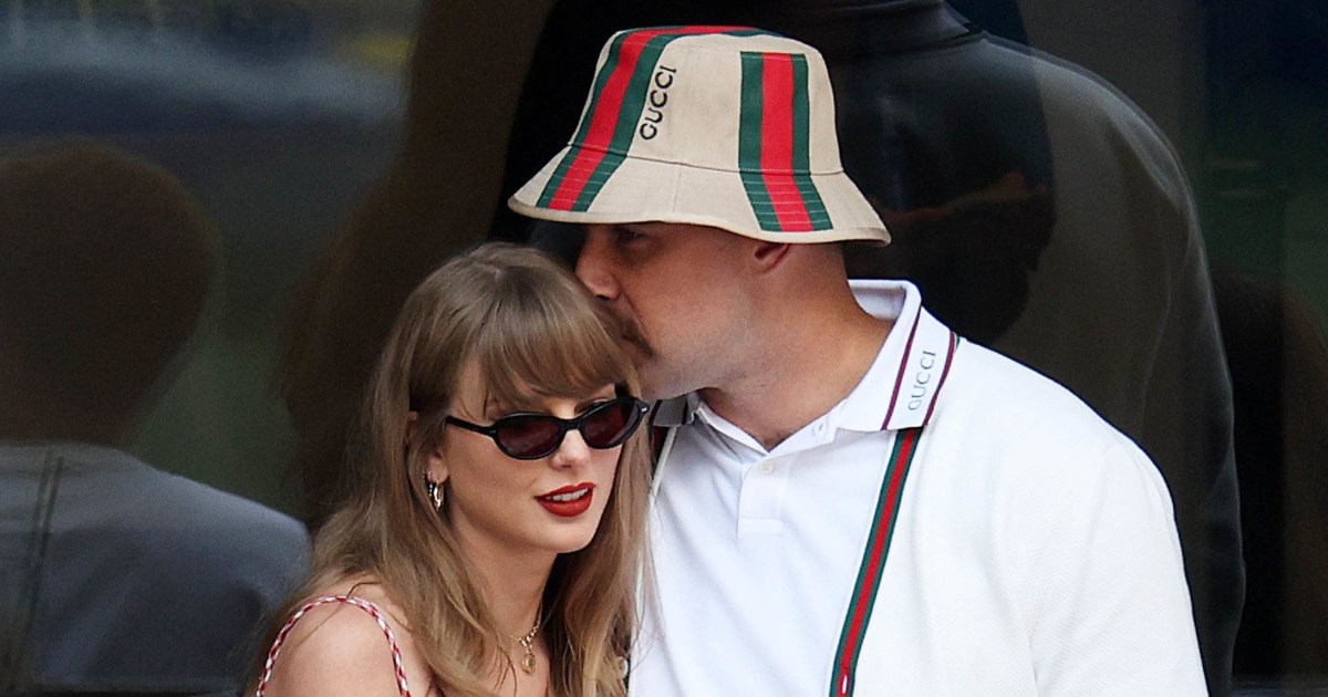 Travis Kelce Cheers On Taylor Swift Ahead of the VMAs