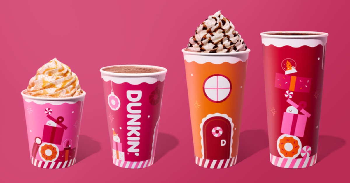 Dunkin’s 2024 Holiday Menu Includes Four New Items