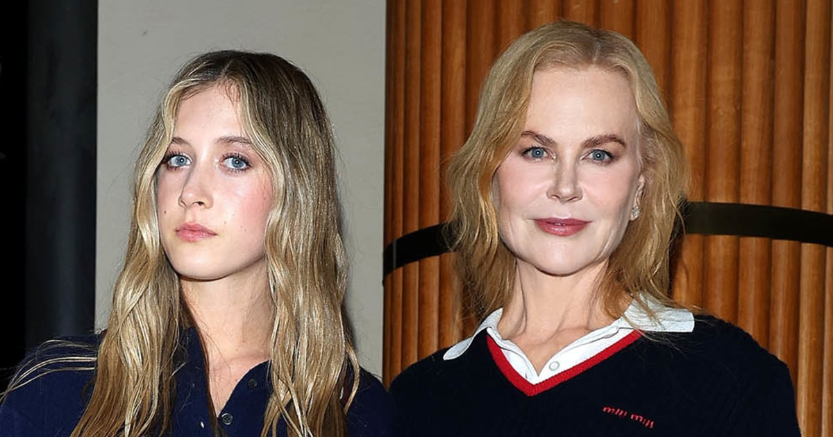 Fans React To Nicole Kidman’s Daughter's Accent