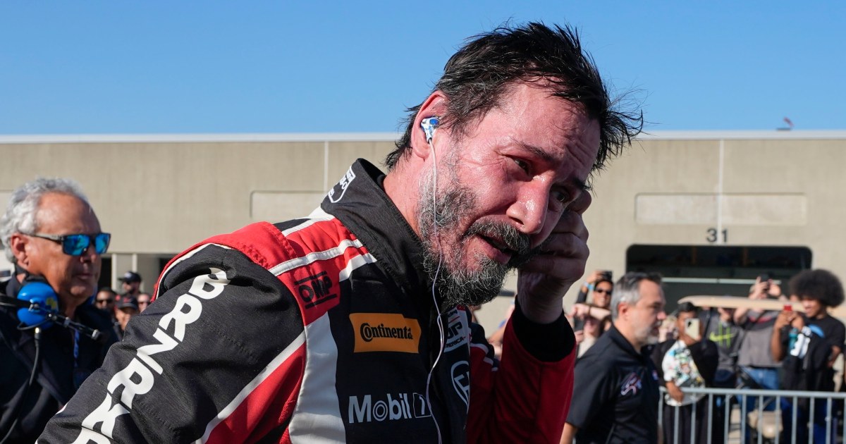 Keanu Reeves Spins Out At Indianapolis Motor Speedway in Pro Auto ...