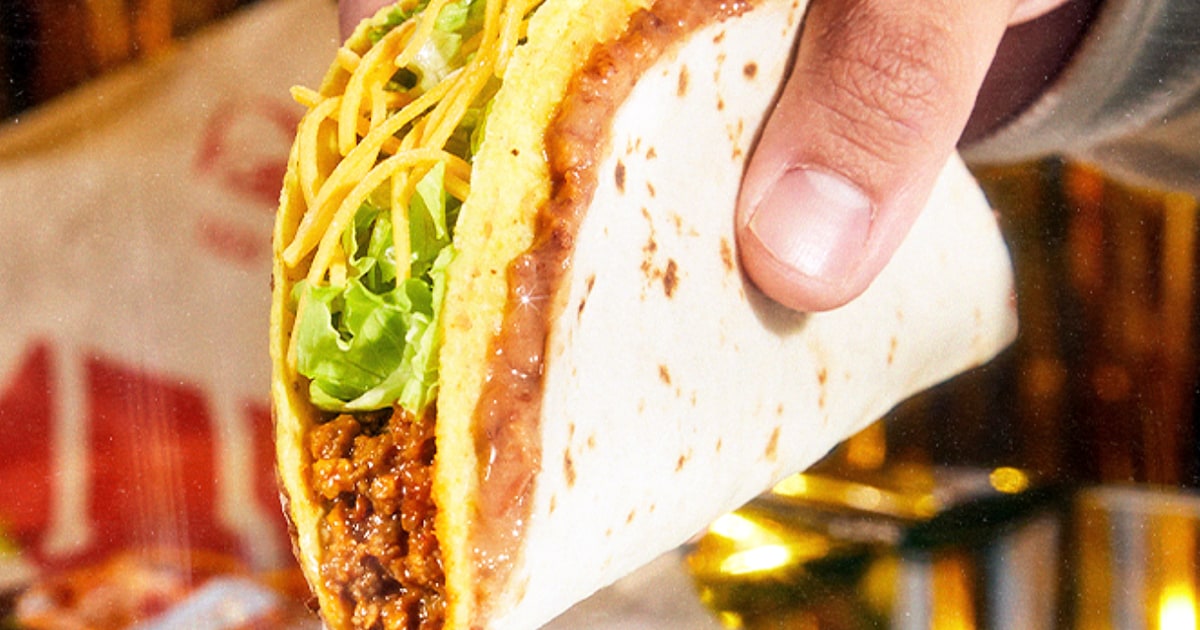 Taco Bell’s Double Decker Taco Returns for Just 20 Days