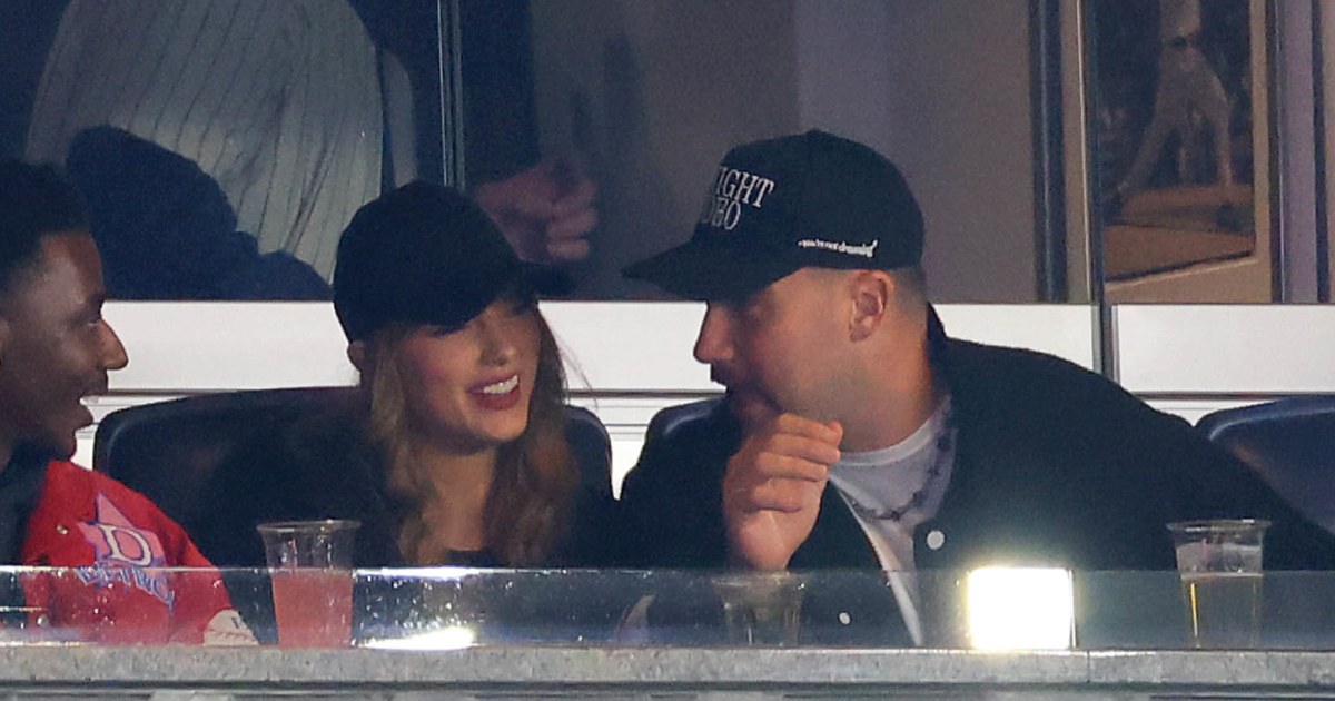 Taylor Swift and Travis Kelce Attend Yankees-Guardians Playoff Game in NYC