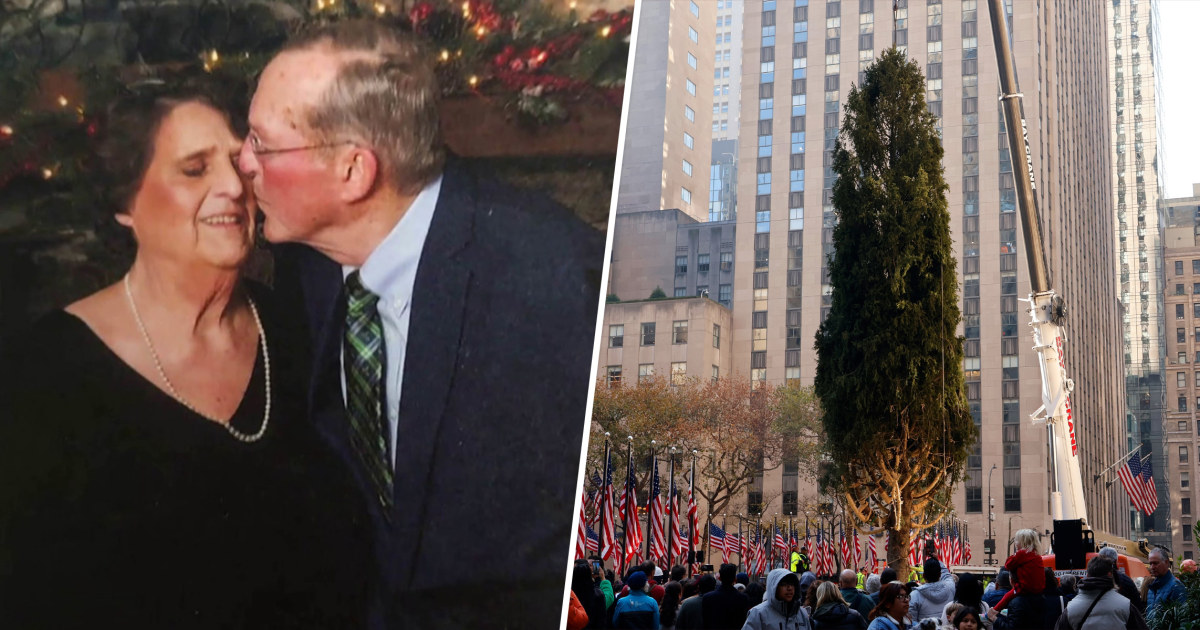 Widower Earl Albert Who Donated 2024 Rockefeller Center Christmas Tree ...