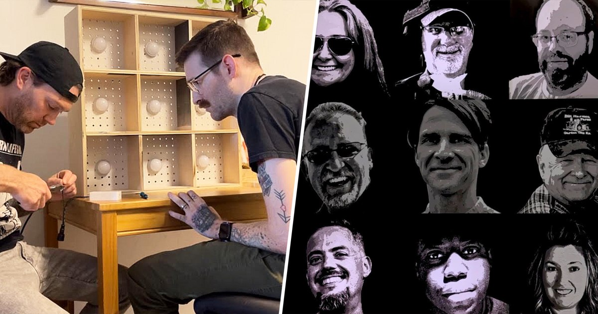 Artist With ALS Creates Moving Portraits of People With ALS