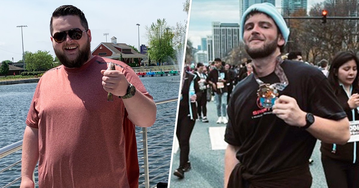 Man, 27, Loses 145 Lbs With Slow Running, Shares Weight Loss Tips