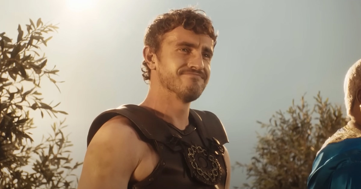 'SNL' Taps Paul Mescal For a Reimagined ‘Gladiator II’ Musical Spoof