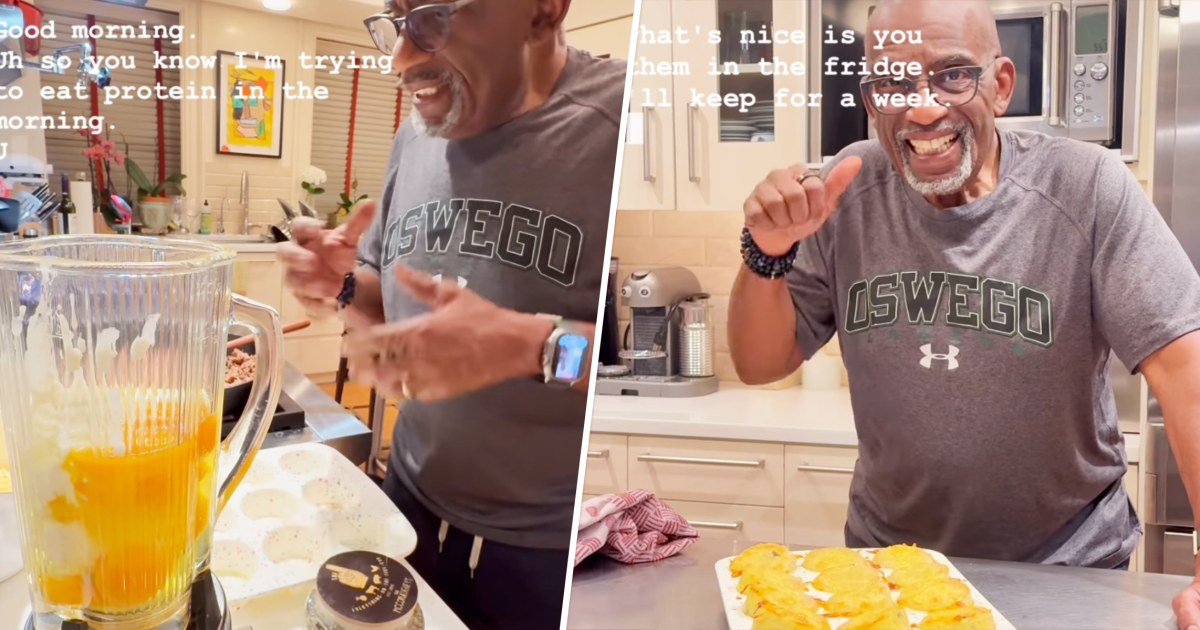 Al Roker Shares His Go-To High-Protein Breakfast Recipe: Egg Bites