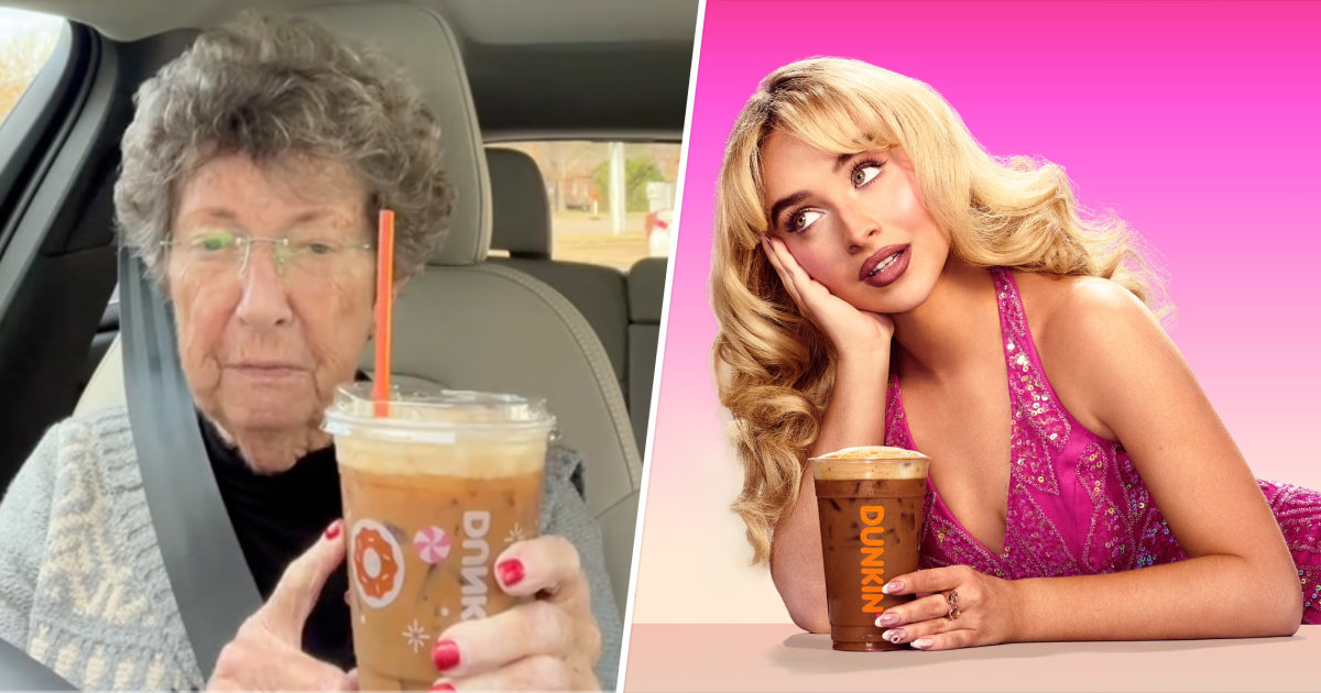 Grandma’s Review of Sabrina Carpenter’s Dunkin’ Drink Goes Viral