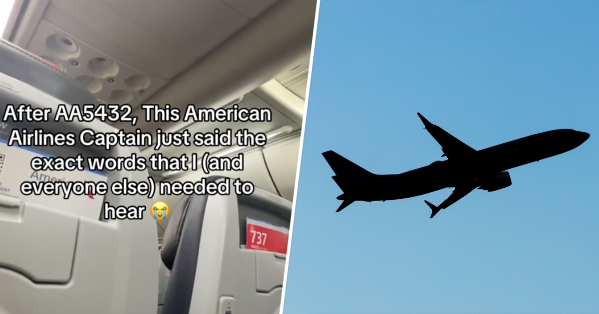 American Airlines Pilot Delivers Calming Speech To Passengers After DC Collision. What He Said