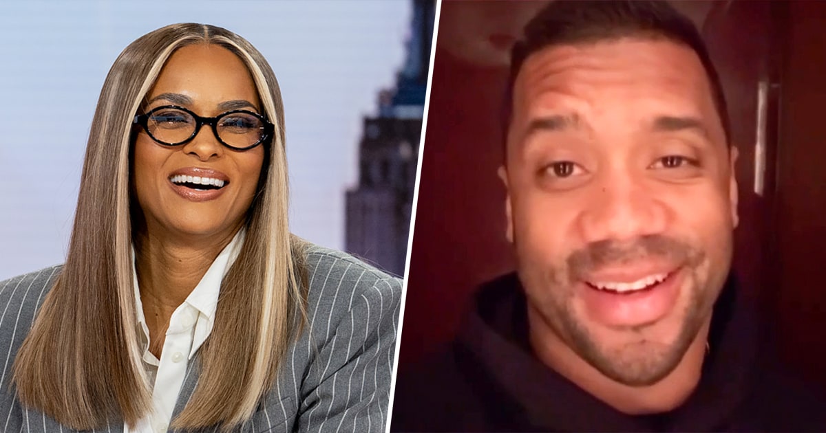 Ciara Reacts to Video Message From Husband Russell Wilson on TODAY
