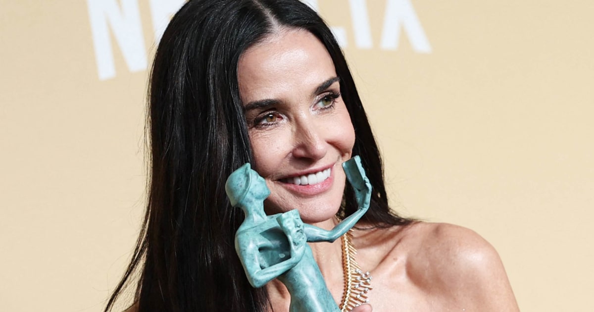 Demi Moore Gives Moving Speech After Winning SAG Award — What She Said
