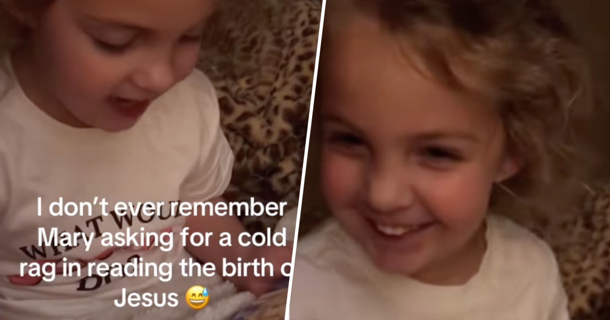 'Push, Girl. You're Fine!' Watch Young Girl's Unique Narration Of Jesus ...