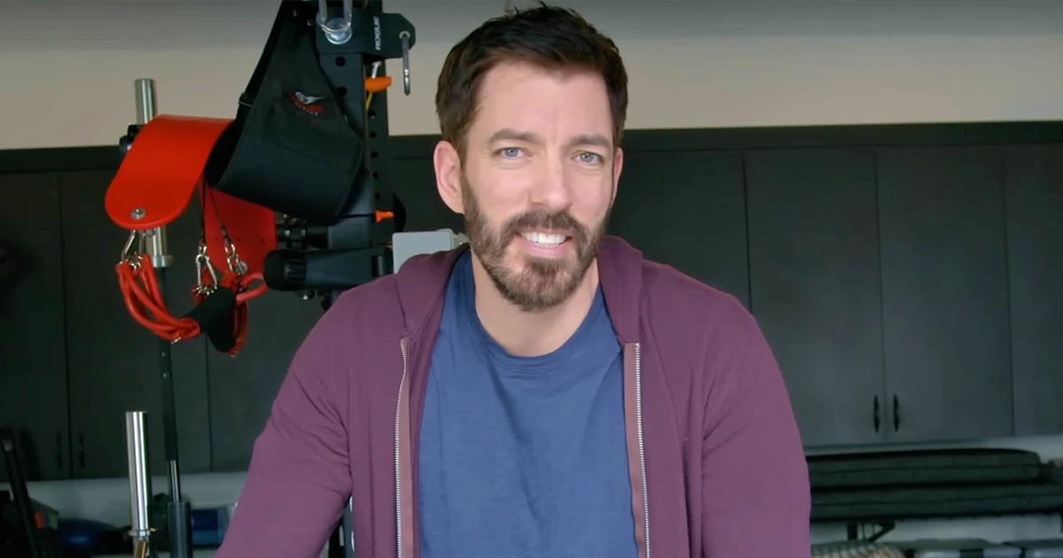‘Property Brothers’ Drew Scott Gives Workout Tips and Home Gym Tour