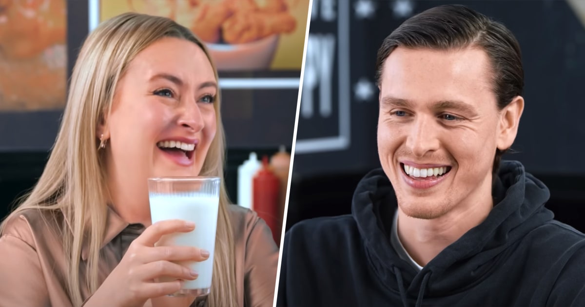 Why Amelia Dimoldenberg's 'Chemistry' With Harrison Dickinson Has Fans ...