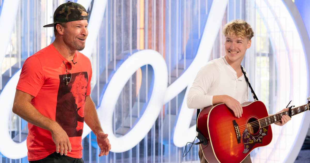 Backstreet Boys' Brian Littrell Joins Son Baylee During His 'American Idol' Audition
