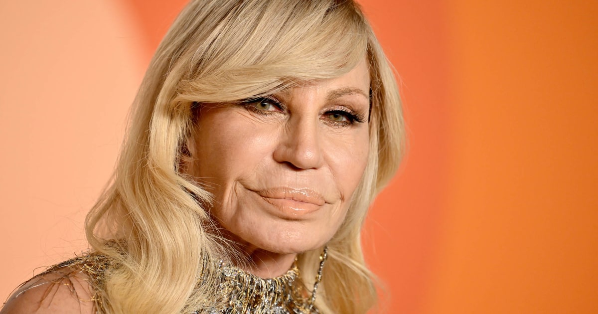Donatella Versace Out As Creative Director Of The Milan Fashion House
