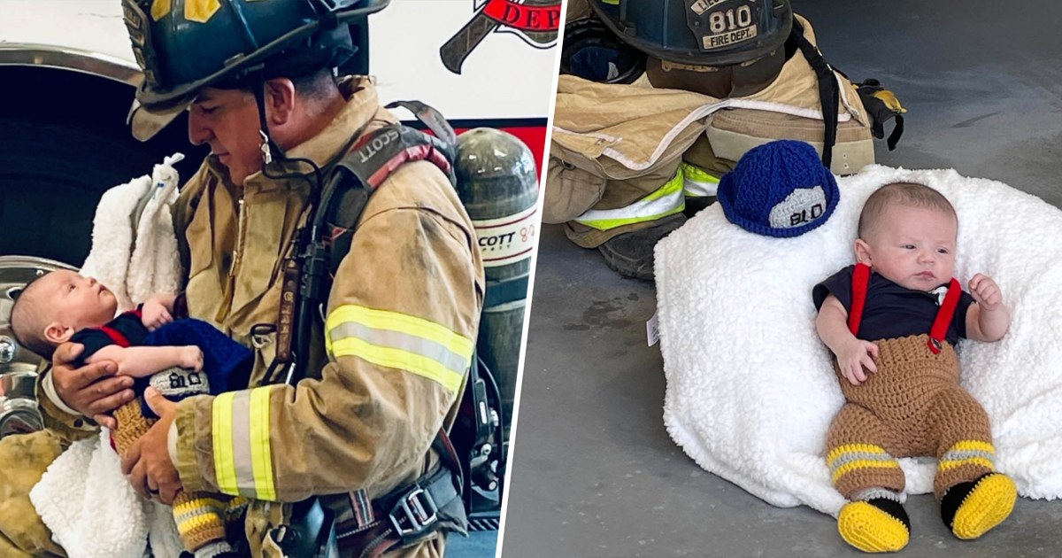 New Mexico Firefighter Adopts Baby Abandoned In Safe Haven Box