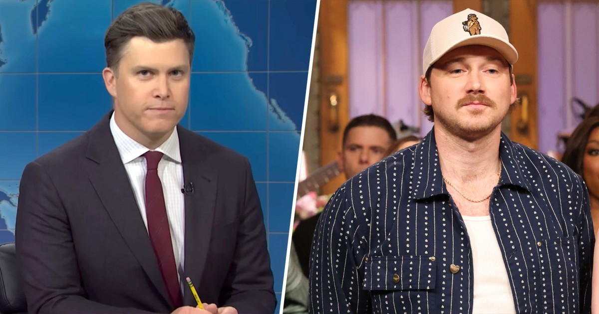 'SNL' Roasts Morgan Wallen's Abrupt Exit Off Stage in 2 Sketches