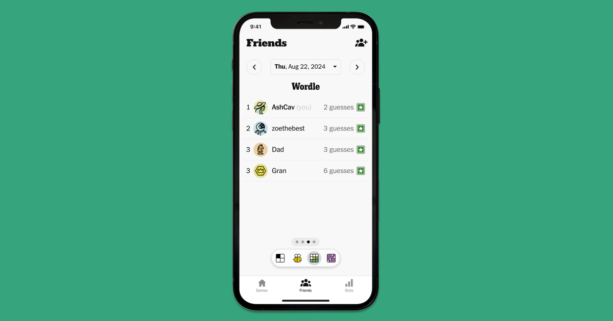 NYT Launches Multi-Game Leaderboard For Wordle, Connections and More ...