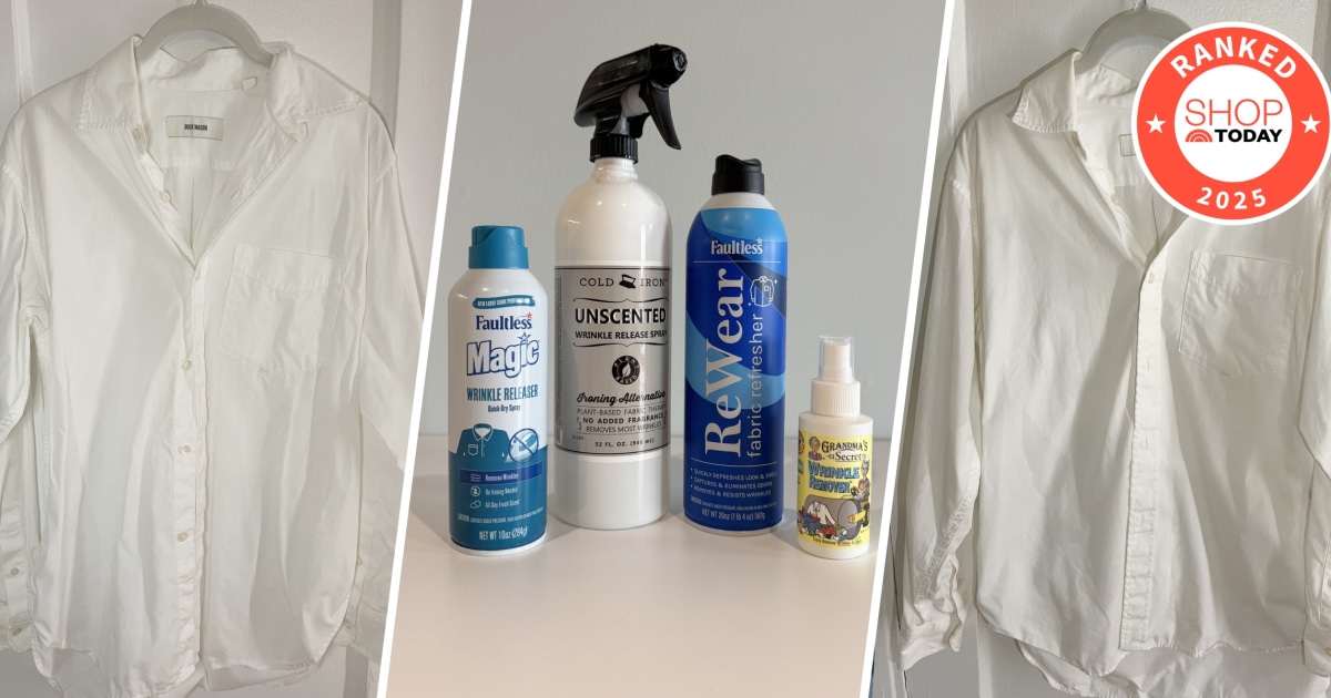 The 4 Best Wrinkle-Release Sprays 2025, Tested by an Editor