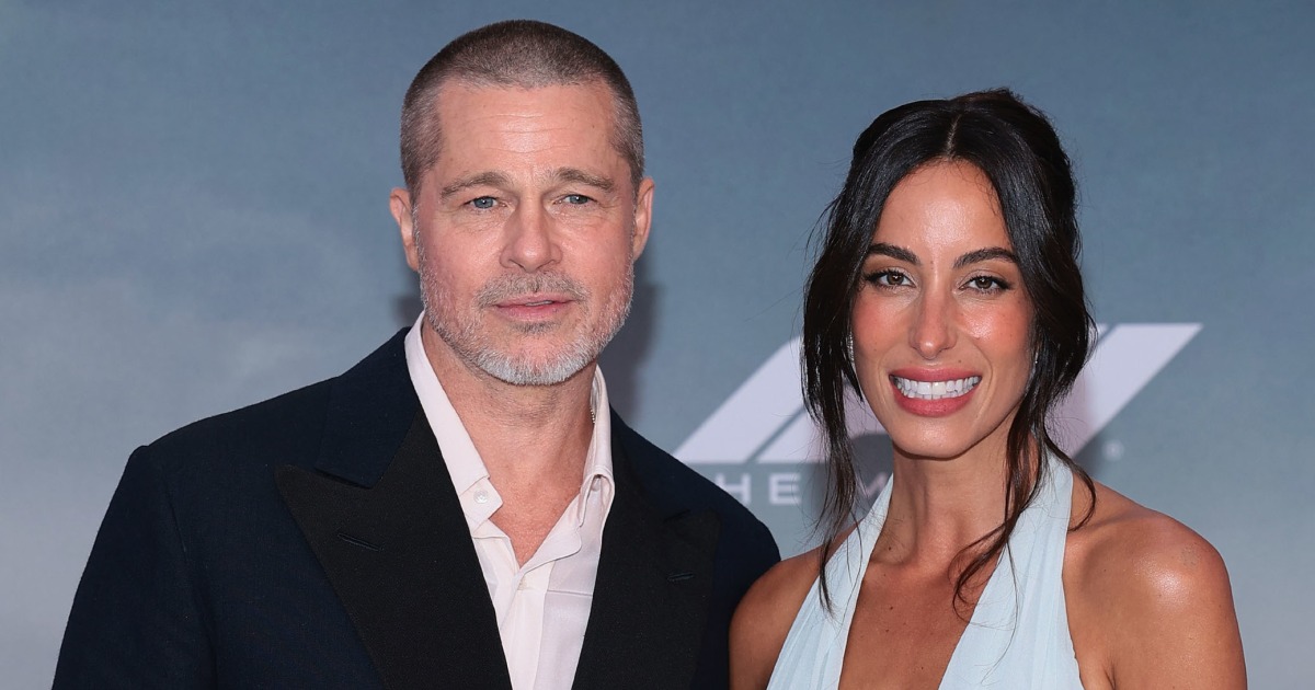 Brad Pitt, Girlfriend Ines De Ramon Appear on 'F1: The Movie' Red Carpet