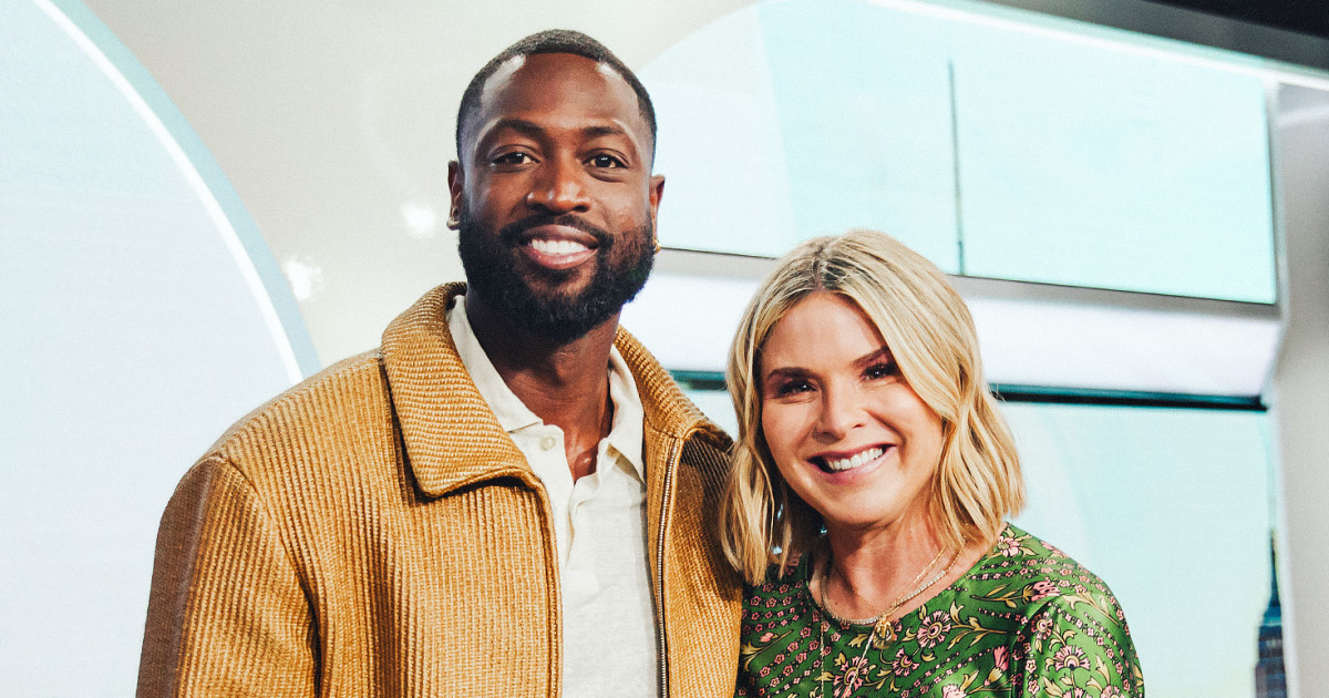 Dwyane Wade Shows Us What It’s Like to Co-Host Jenna & Friends