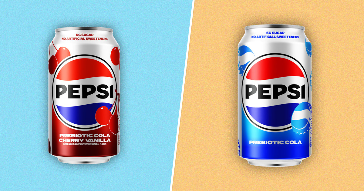 PepsiCo Launches Pepsi Prebiotic Cola