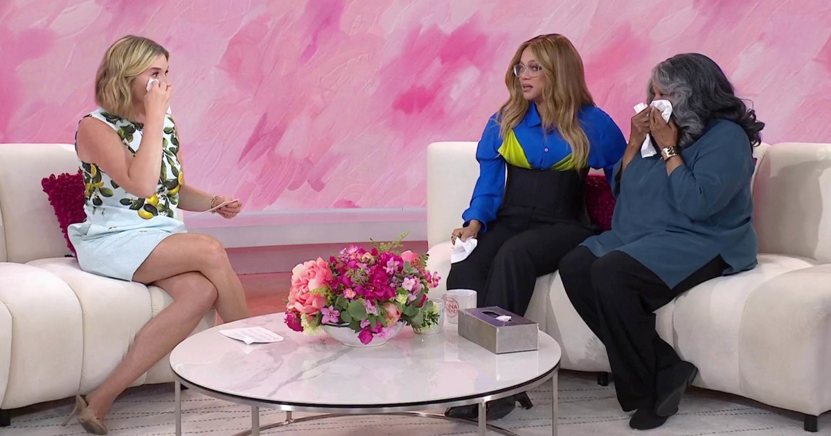 Why Tyra Banks' Mom Sobbed on the TODAY Show