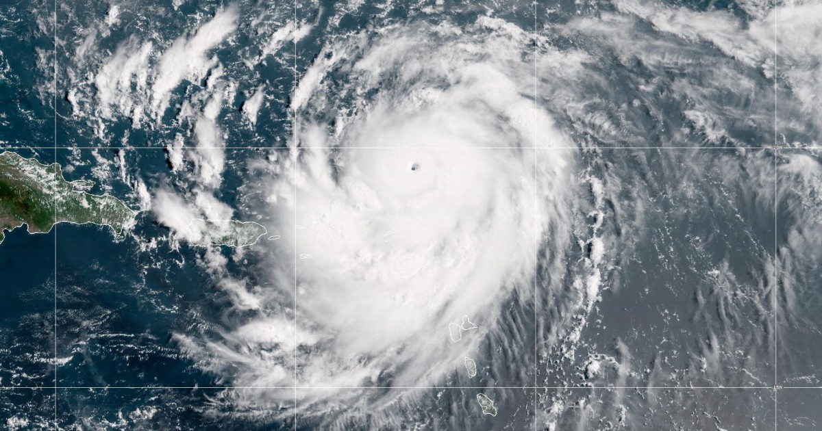 Hurricane Erin Becomes Category 5 Storm in the Caribbean