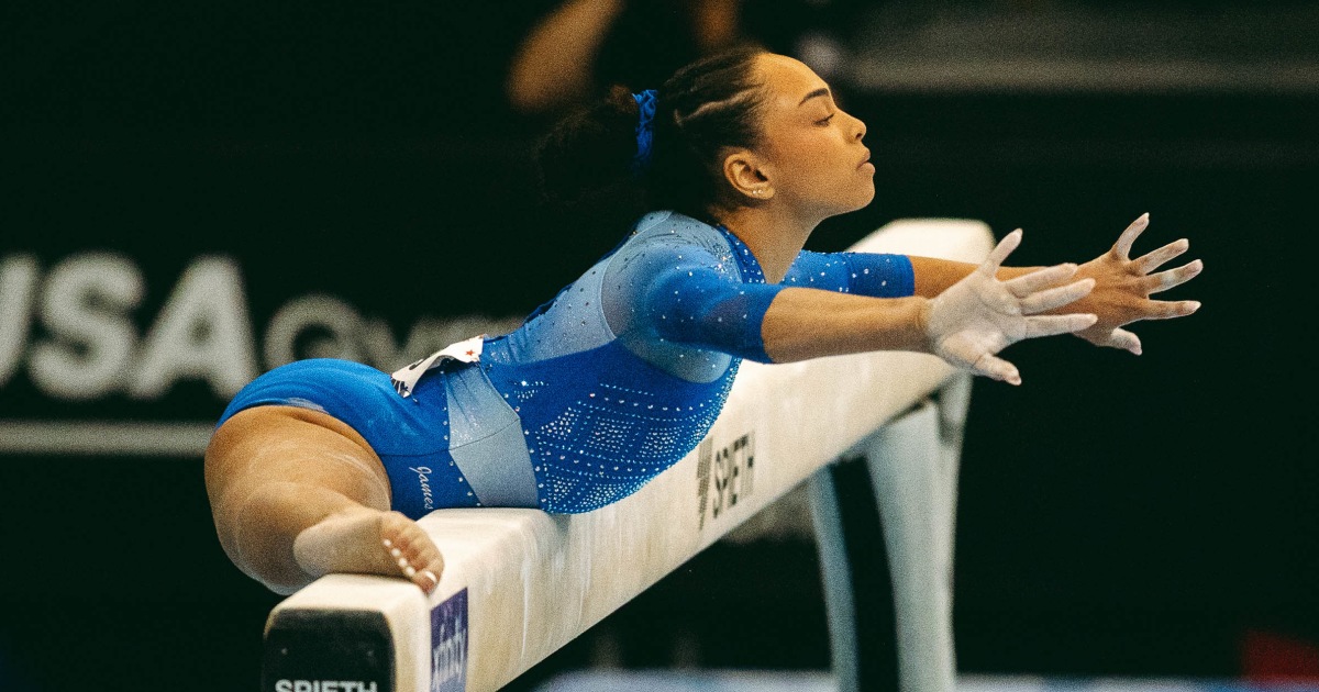 Hezly Rivera Wins US Gymnastics Championships All-Around Title