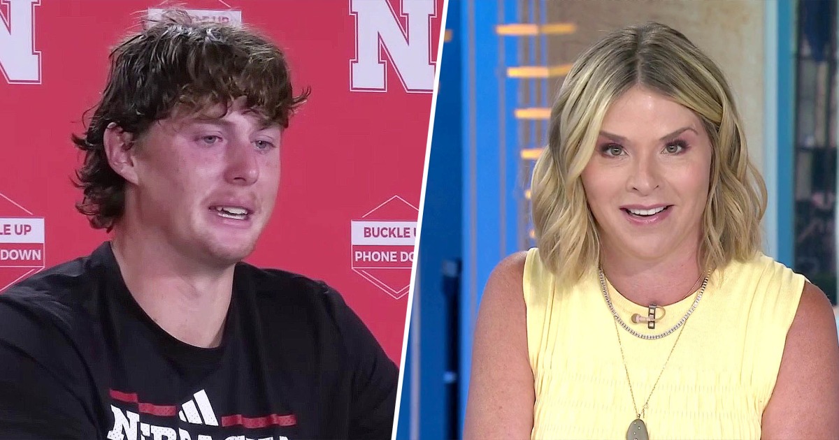Archie Wilson Australian Punter Moves Jenna Bush Hager to Tears