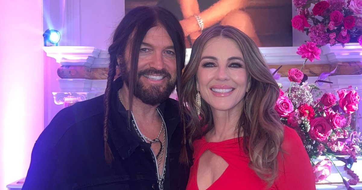 Elizabeth Hurley Reveals Quirky Nickname for Billy Ray Cyrus in ...