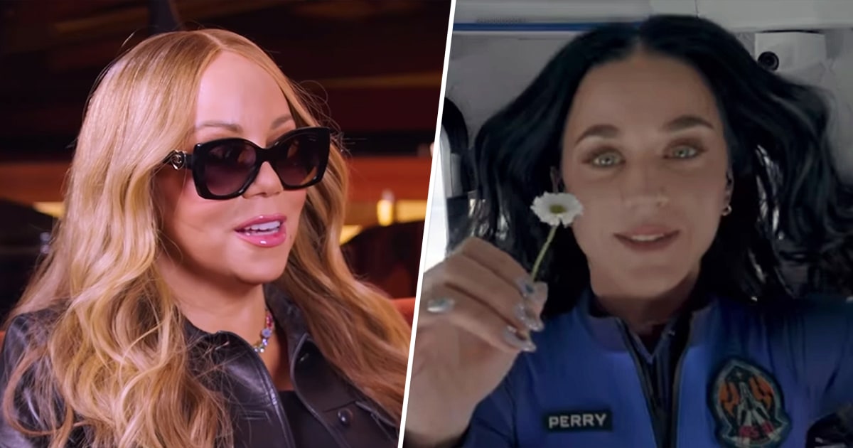 Mariah Carey Has Epic Response to Learning Katy Perry Went to Space