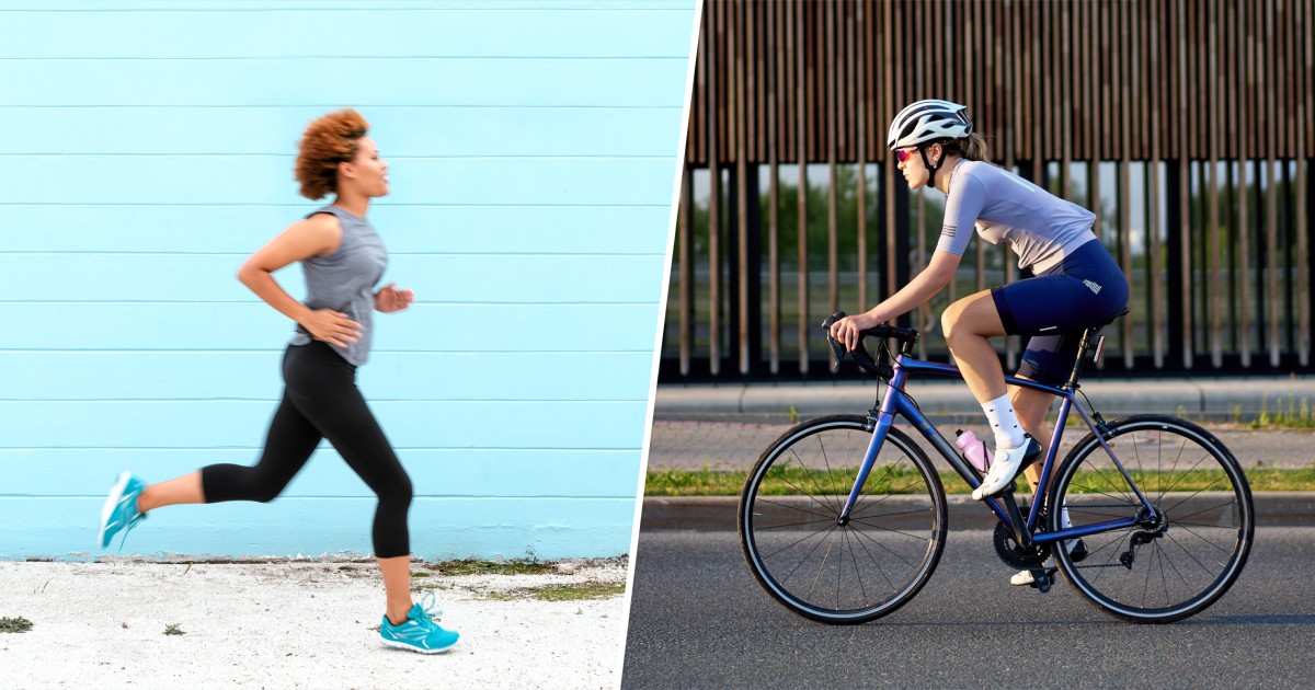 Running Vs. Cycling: Which Is a Better Workout? Experts Weigh in