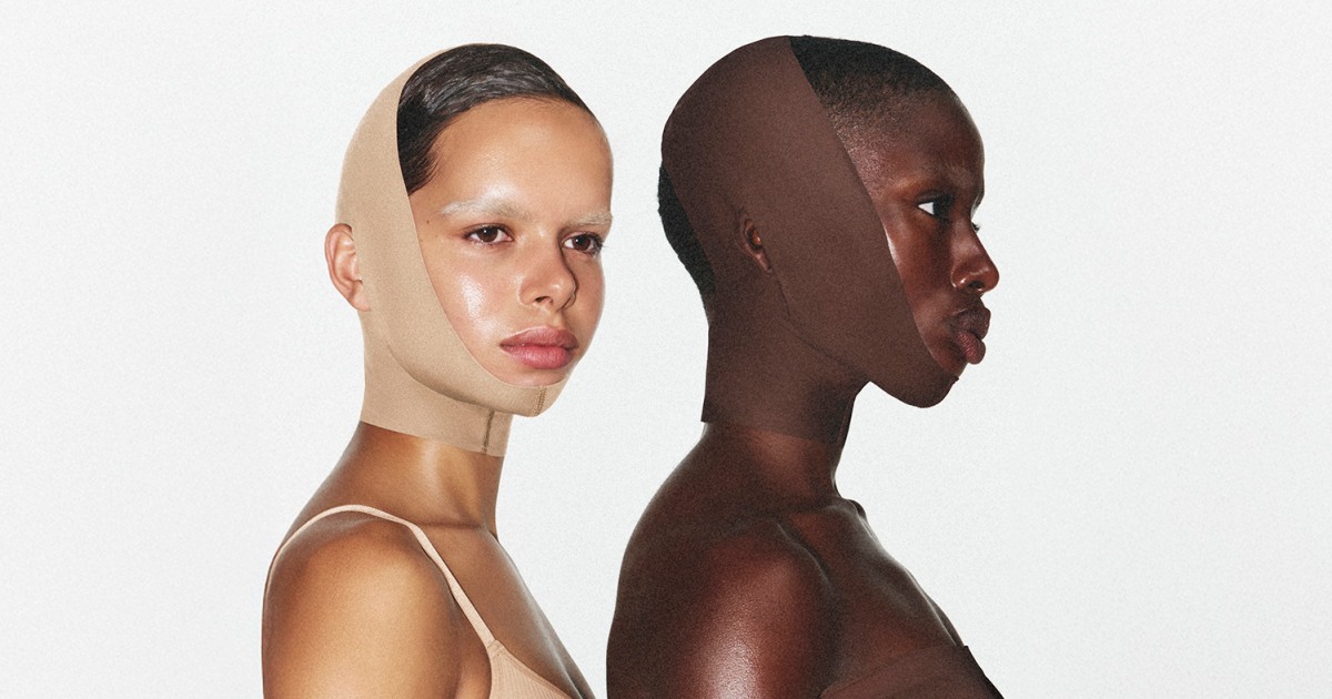 Does Skims Seamless Sculpt Face Wrap Work? Dermatologists Explain