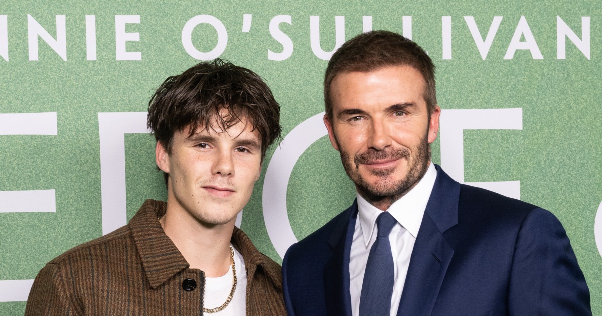 David Beckham Sings Backup for Son Cruz in Sweet Frank Sinatra Duet