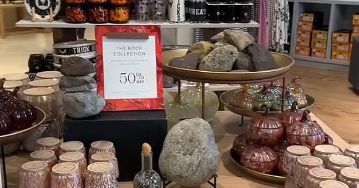What Is an 'Anthropologie Rock'? All About the Viral Prank