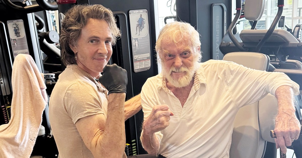 Rick Springfield Ran Into Dick Van Dyke, 99, Working out at the Gym