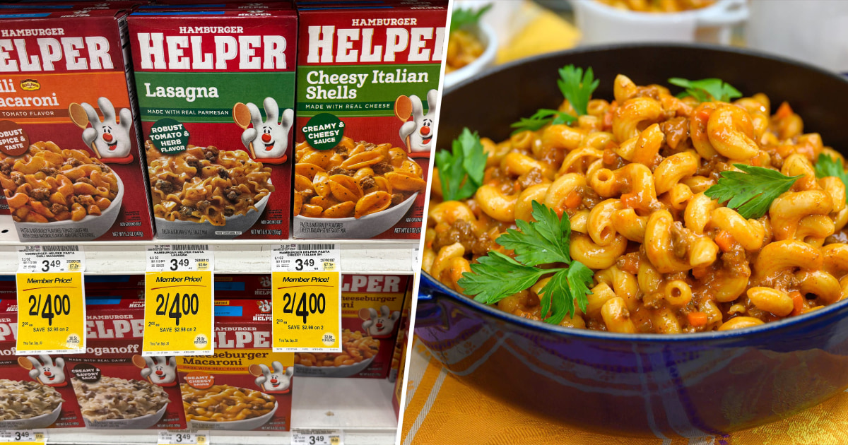 Why Everyone's Eating Hamburger Helper Again—Plus Healthy Hacks