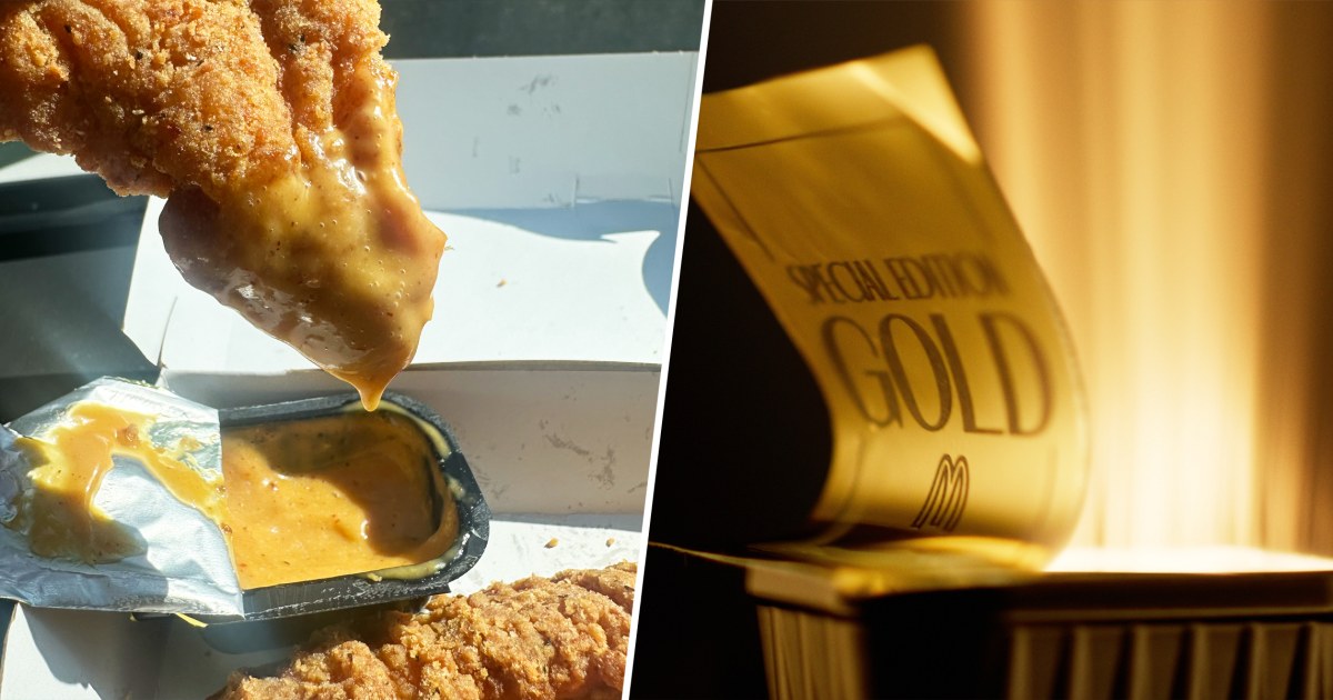 What Does McDonald's Special Edition Gold Sauce Taste Like?