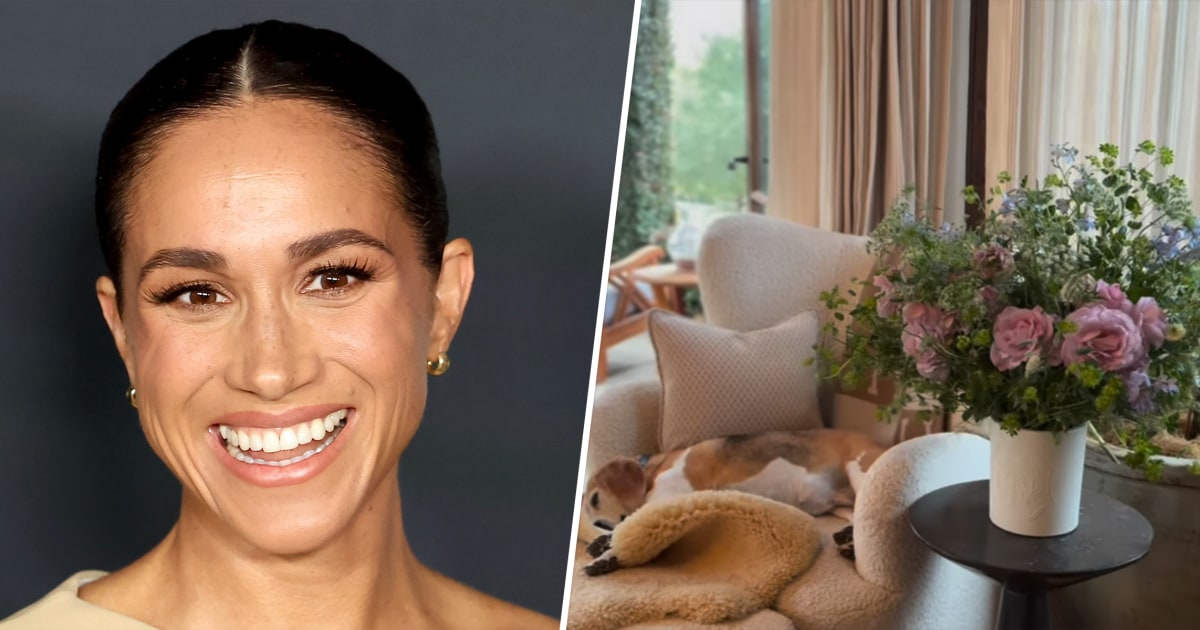 Meghan Markle Shares Rare Look of Her California Home — And Her Sleepy Pup