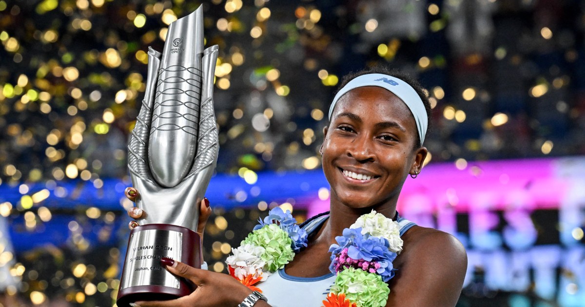 Coco Gauff Wins the Wuhan Open in an All-American Final