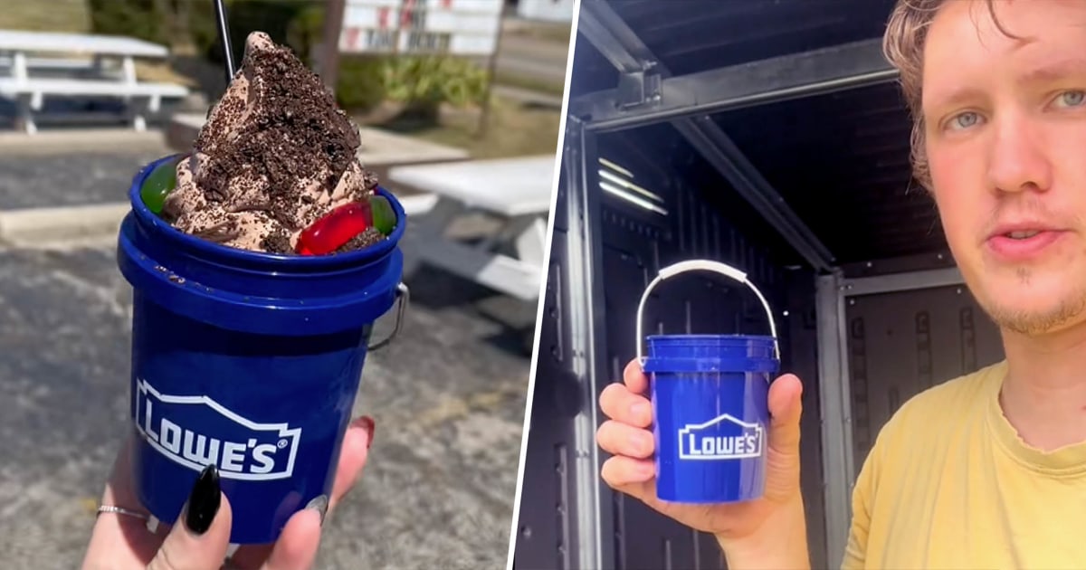 Lowe's Mini-Buckets Are TikTok's Latest Obsession for $2