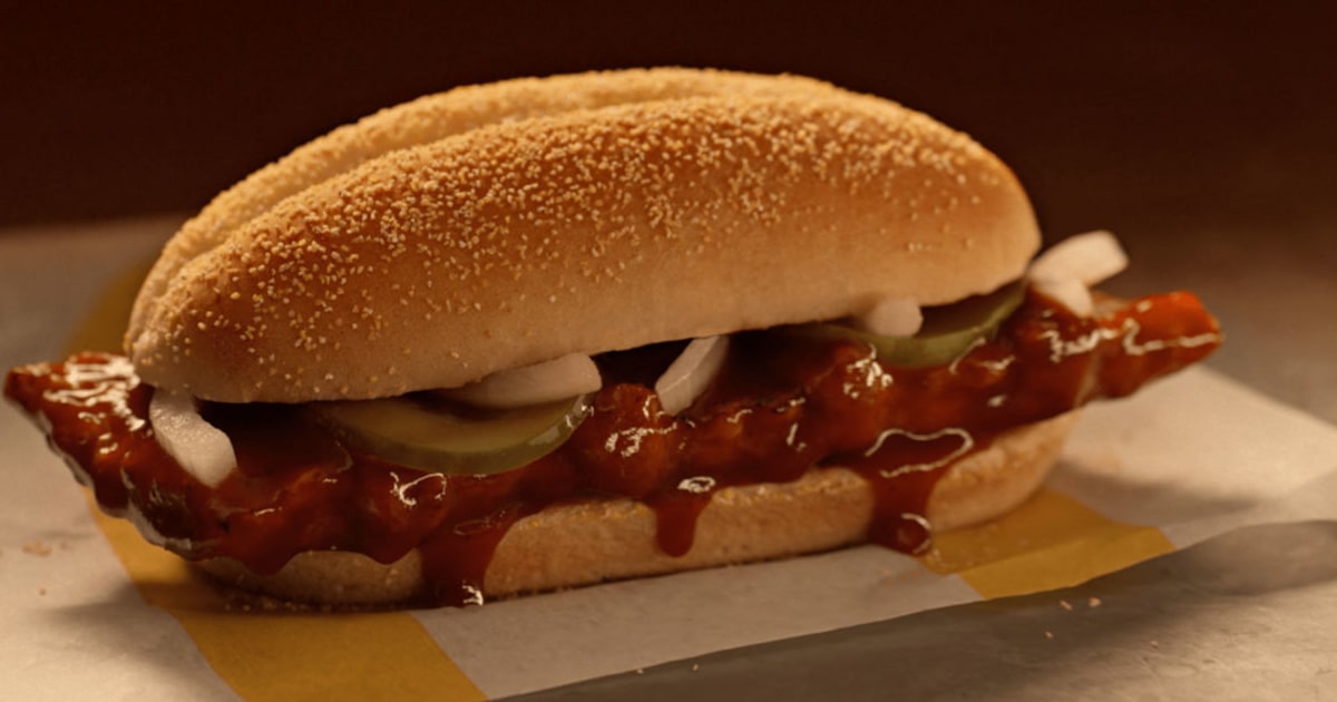 McDonald's McRib Returns to Select Locations: Where to Get Yours