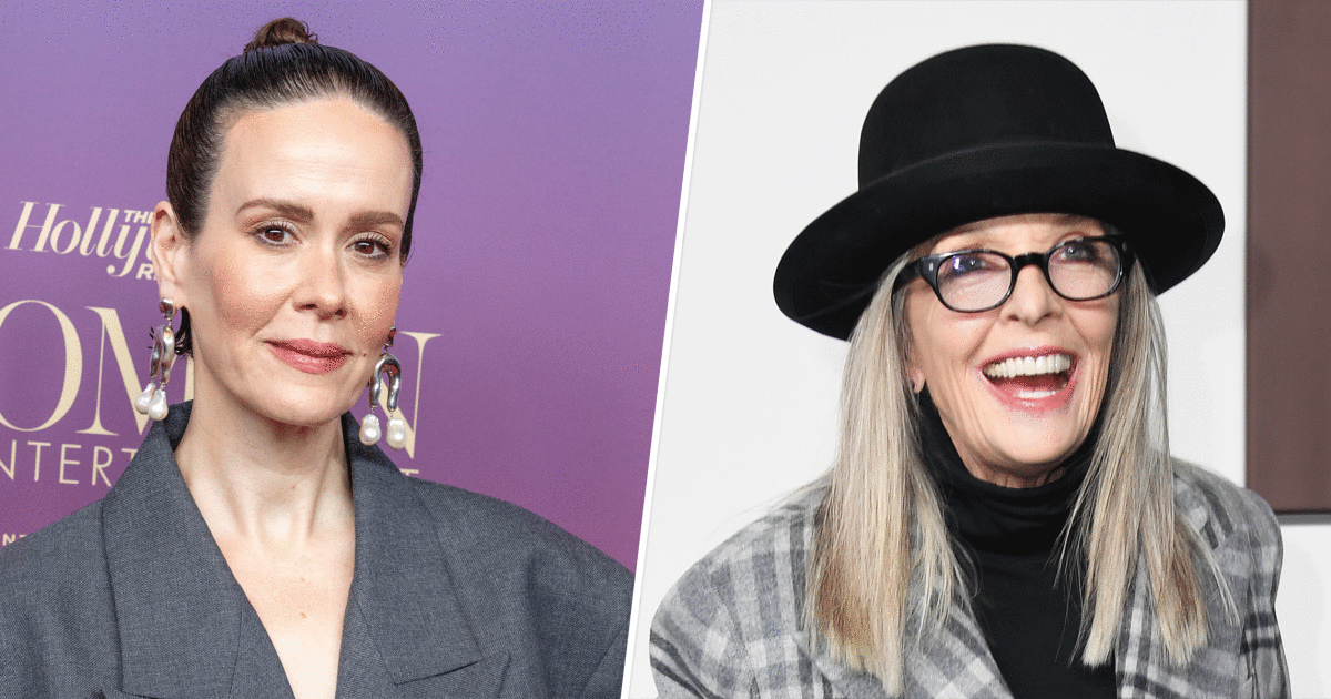 Sarah Paulson Reads Texts Late Diane Keaton Sent Her