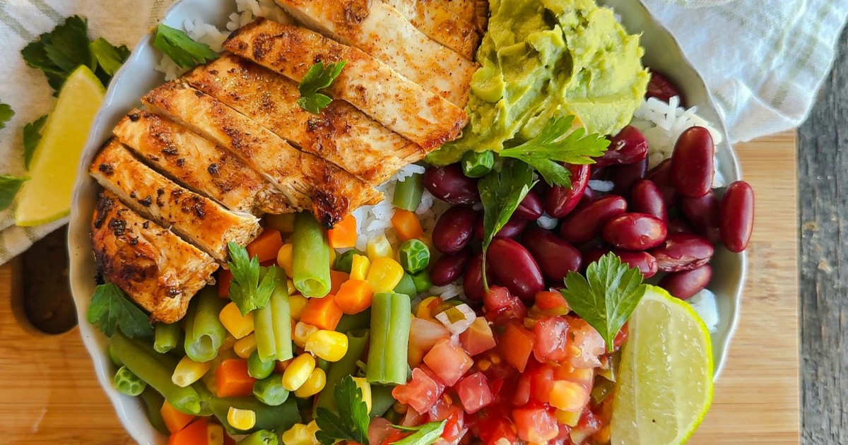 Lightened-Up Recipes Seen on TODAY: Chicken Burrito Bowl and More