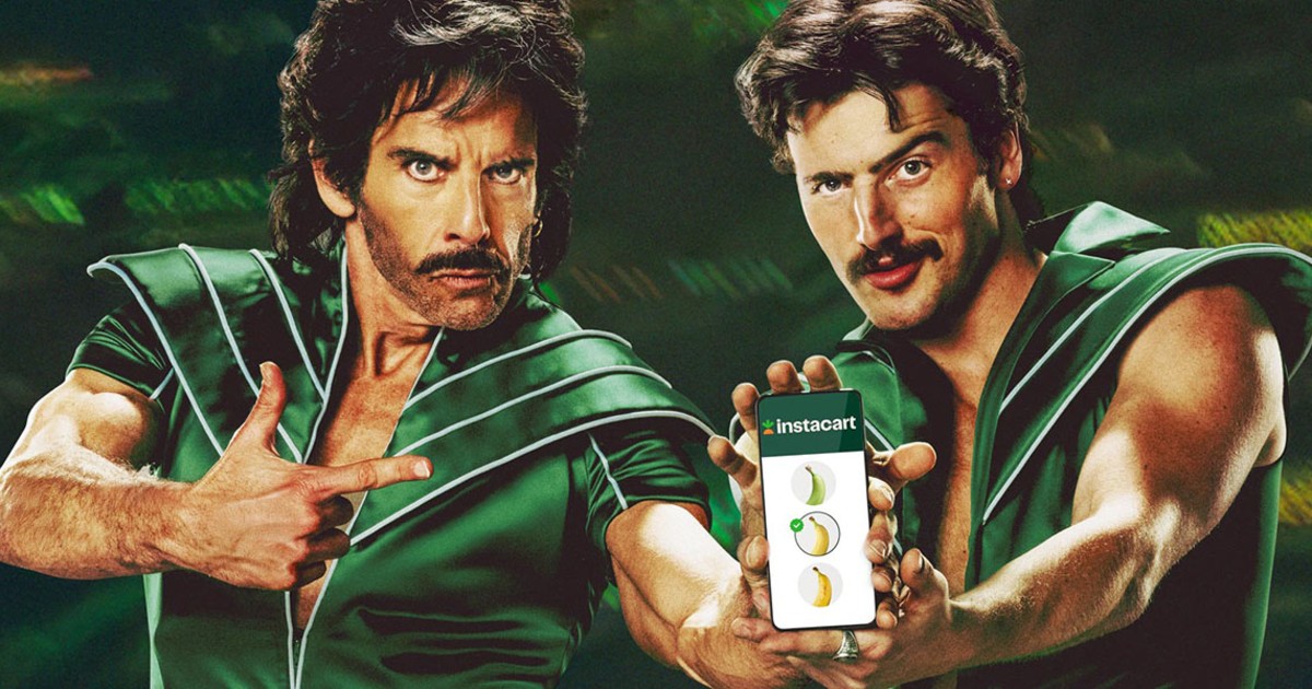 Ben Stiller and Benson Boone Play Brothers in Instacart’s Super Bowl Ad