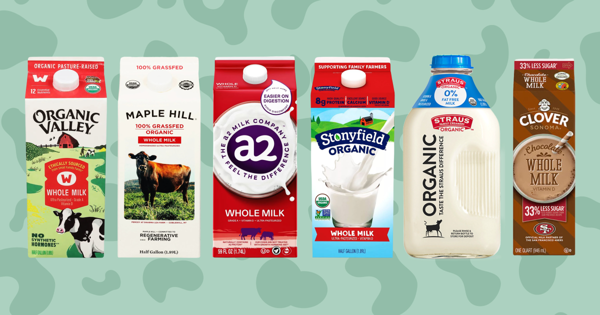 6 Best Milk Brands You Can Buy at the Grocery Store