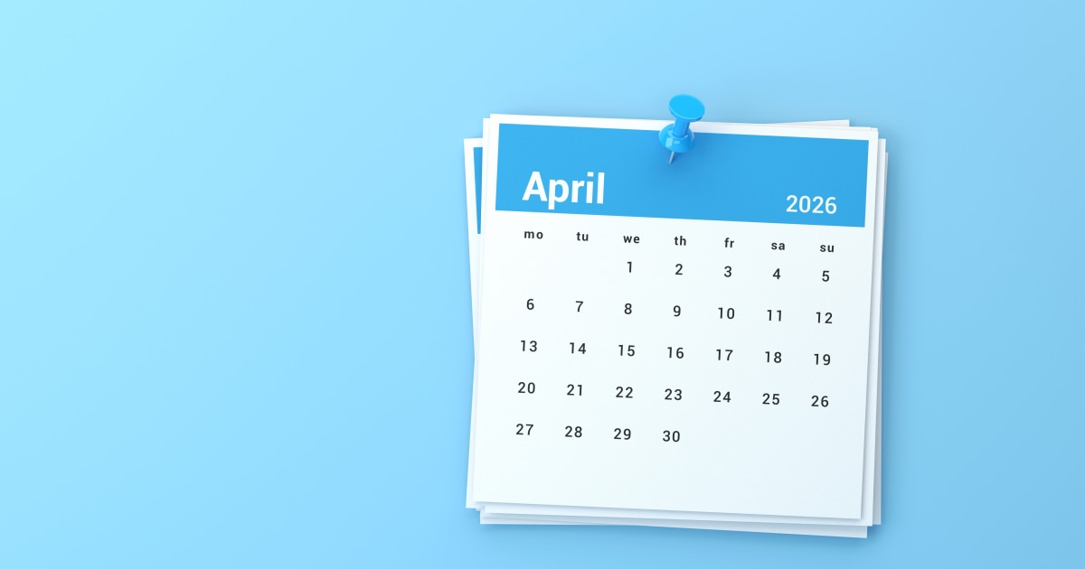 A Complete List of April Holidays and Observances for 2026